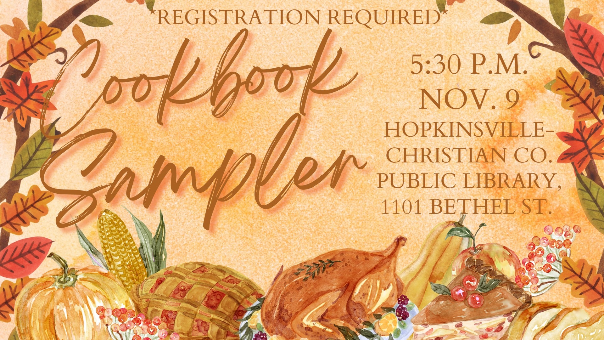 Hopkinsville-Christian County Library Presents: Cookbook Sampler ...