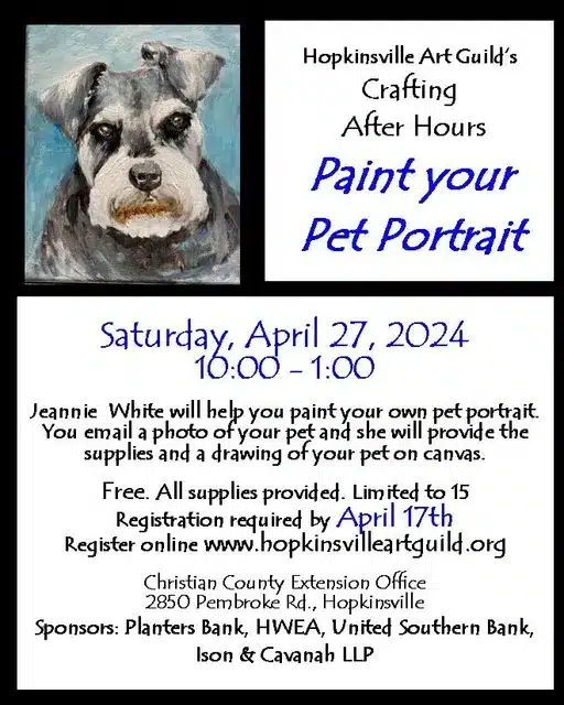 Paint Your Pet Portrait